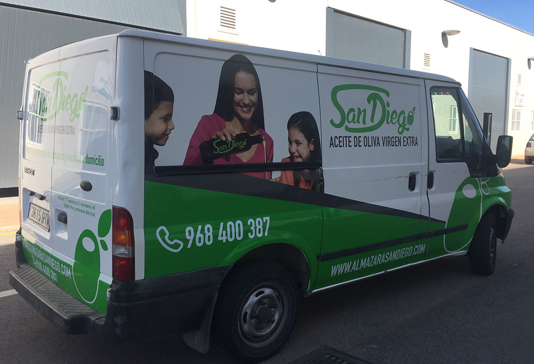 Rotulación Ford Transit - Huella Rótulos